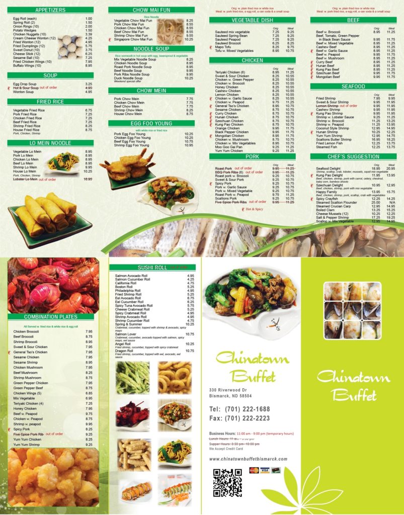 We’ll Be Open For Take Out Only Starting May 8, 2020 – Chinatown Buffet